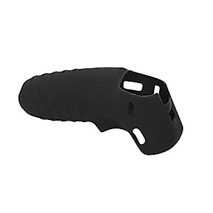 Alomejor Drone Controller Rocker Cover, Non Deform Shock Proof Elastic Drone Rocker Silicone Protector Space Saving Reasonable Hole Reservation Lightweight for FPV (Black)