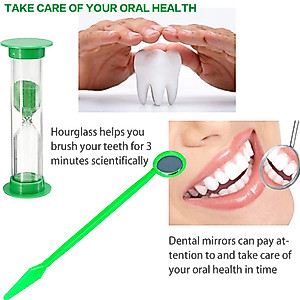 smillsu 2 x Portable Orthodontic Oral Care Kit, Travel Kit for Patients, Interdental Brushing Wax Floss Toothbrush Cleaning