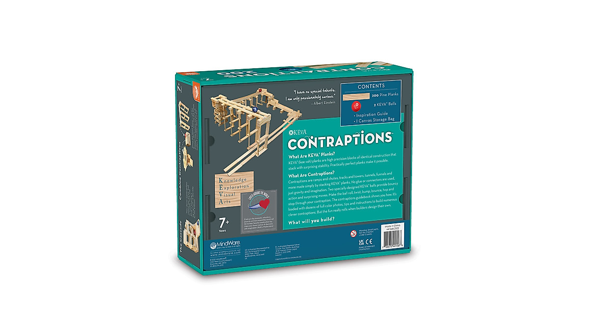 KEVA Contraptions Plank Set - Build Creative Structures