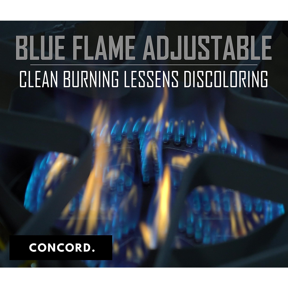 Concord Banjo 16” Single Propane Burner; 200,000BTU 1 Burner Portable Gas Stove