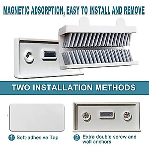 Hair Catcher,Shower Bathroom Hair Catcher,Shower Drain Hair Catcher,Hair Collector for Shower Wall for Collecting Hair Shower Hair Holder on Wall