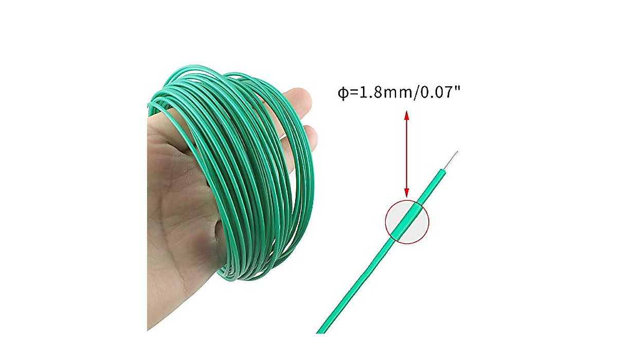 KINGLAKE Garden Wire - 100 Feet Durable Plant Tie