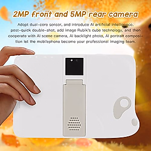 7in Kids Tablet, IPS HD Display Large Storage Capacity Kids Tablet 4G 128G for Reading (White)