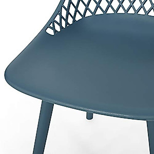 Christopher Knight Home Delora Outdoor Dining Chair (Set of 2), Green