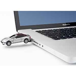 Click Car Maserati Gran Cabrio USB 2.0 Car Memory Stick (4 GB)