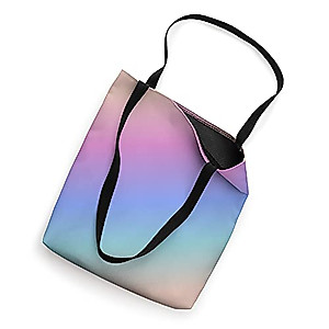 Beautiful Pastel Rainbow Sunset Ombre Sky Pretty Gradient Tote Bag