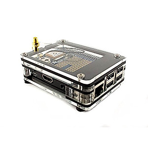 C4Labs Zebra Case Kit for Adafruit GPS HAT and Raspberry Pi 4B 3B, 3B+, and Pi 2B