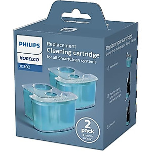Philips Norelco Cleaning Cartridges for SmartClean System, 2 Count, JC302/52