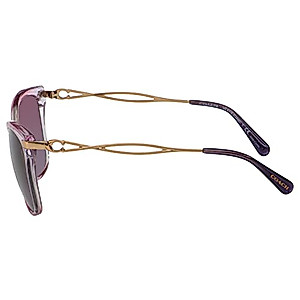COACH Sunglasses HC 8316 56418H Gradient Transparent Violet