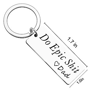 ibiwe Teen Girl Gifts for Teenage Girls Boys Teen Gifts Ideas Stocking Stuffers for Men Teens Boys Girls Keychain from Dad Do Epic Sh t Christmas Gifts for Grown Daughter Son Kids Funny Birthday