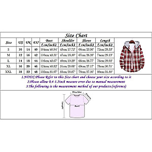 Willisos Hoodies for Men,Men's Plaid Hooded Shirts Casual Long Sleeve Lightweight Shirt Jackets Fashion Button Shirts Outwear