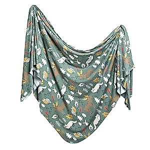 Copper Pearl Large Premium Knit Baby Swaddle Receiving Blanket Atwood