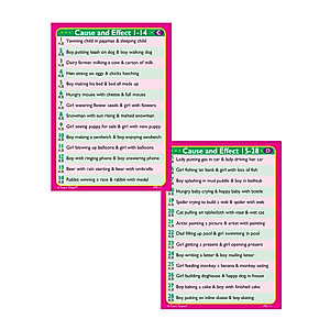 Super Duper Publications | Cause and Effect Fun Deck | Predicting Outcomes Flash Cards | Educational Learning Materials for Children
