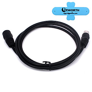 MIDI Cable, Yeworth Premium 5ft/1.5m 5 Pin DIN Male to Female Audio MIDI/at Adapter Extension Cable for Electrophonic Bang & Olufsen, Naim, Quad.Stereo Systems