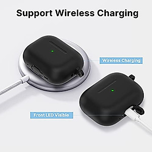 FUNLINK [3 in 1] for AirPods Pro 2 Case Cover 2022, Soft Silicone Skin Shockproof Protective Cover for Airpods Pro 2nd Generation Case with Keychain& Lanyard for New AirPod Pro 2