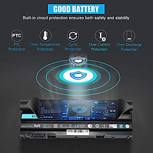 SOLICE 97WH M5Y0X Laptop Battery for Dell Latitude E6420 E6430 P25G001 E6520 P14F001 E6530 E5420 E5520 E5430 E5530 P28G-001 E6440 E6540 0 P299 F001 Vostro 3460 3560 Precision M2800 N3X1D T54FJ