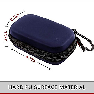 Holds 2 SSD Hard Drive Case Compatible with SanDisk 1TB/2TB/250GB/500GB Extreme Portable External SSD - SDSSDE60-G25, Also for USB 3.2 Gen 2 - SDSSDE61 (Not Fit for Sandisk Extreme Pro) - Dark Blue