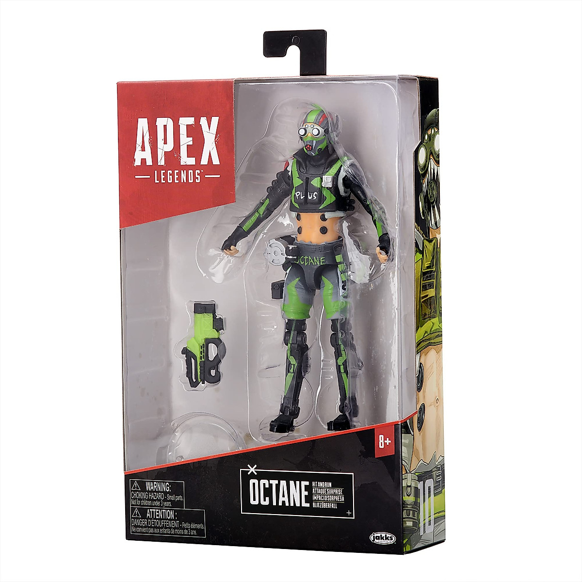 apex legends Action Figure 6-Inch Octane Collectible Rare: Hit and Run