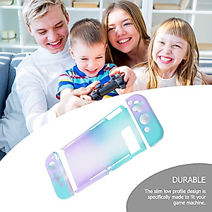 SOLUSTRE case Gaming Stand Plastic Game Machine Protector Hard Game Machine Case Hard Game Console Case gamebou Plastic Game Console Case Plastic Enclosure Cover PC