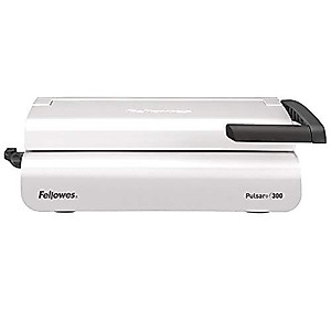 FELLOWES 5006801 Pulsar+ Manual Comb Binding Machine with Binding Starter Kit