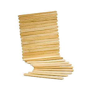 Medium Waxing Sticks - 4.5" x 3/8" - Pack of 200ct