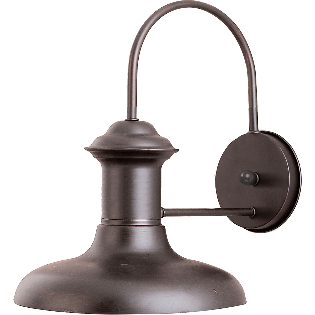 Maxim Wharf-1 Light Outdoor Wall Lantern in Transitional style-12 Inches Wide by 10.5 inches high
