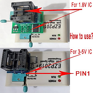 EZP2019 High Speed USB SPI chip Programmer IC eprom Programmer Socket Support 24 25 93 EEPROM Flash Bios