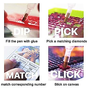 Bimkole 5D Diamond Painting Kits Angel Ballerina Woman, Full Drill Flower DIY Rhinestone Embroidery Set Paint with Diamonds Art by Number Kits Cross Stitch Home Wall Craft Decoration (12x16inch)