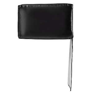 Artist hand Children Leather Cushion Oversize Barber Salon Booster Seat,Spa Equipment Black