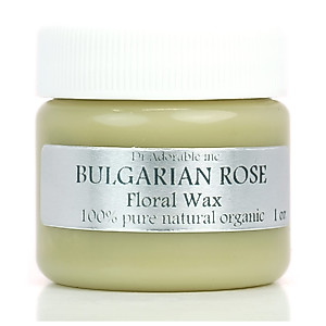 Rose Wax, Bulgarian Organic 1 Oz