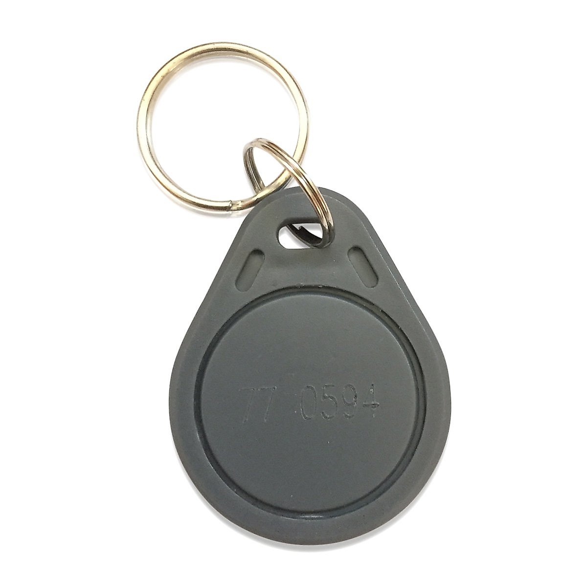 100 Thin 26 Bit Proximity Key Fobs Weigand Prox Keyfobs Compatable with ISOProx 1386 1326 H10301 Format Readers. Works with The vast Majority of Access Control Systems