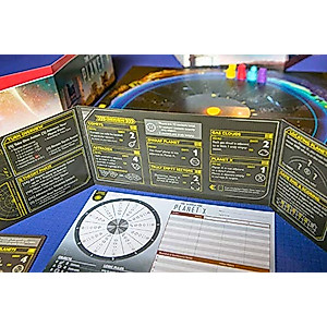 Renegade Game Studios The Search for Planet X, 1-4 Players, Ages 13+, 60-75 Minutes, Take on The Role of Astronomers, Deduction Game