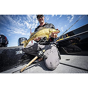 Abu Garcia Max DLC Low Profile Baitcast Fishing Reel, Black