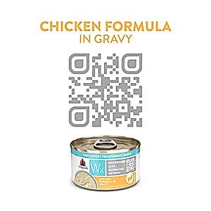 Weruva Wx Phos Focused, Chicken Formula in Gravy, 3oz Can (Pack of 12)