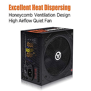 Power Supply 550W 80+ Bronze Certified PSU (ARESGAME, AGW550)