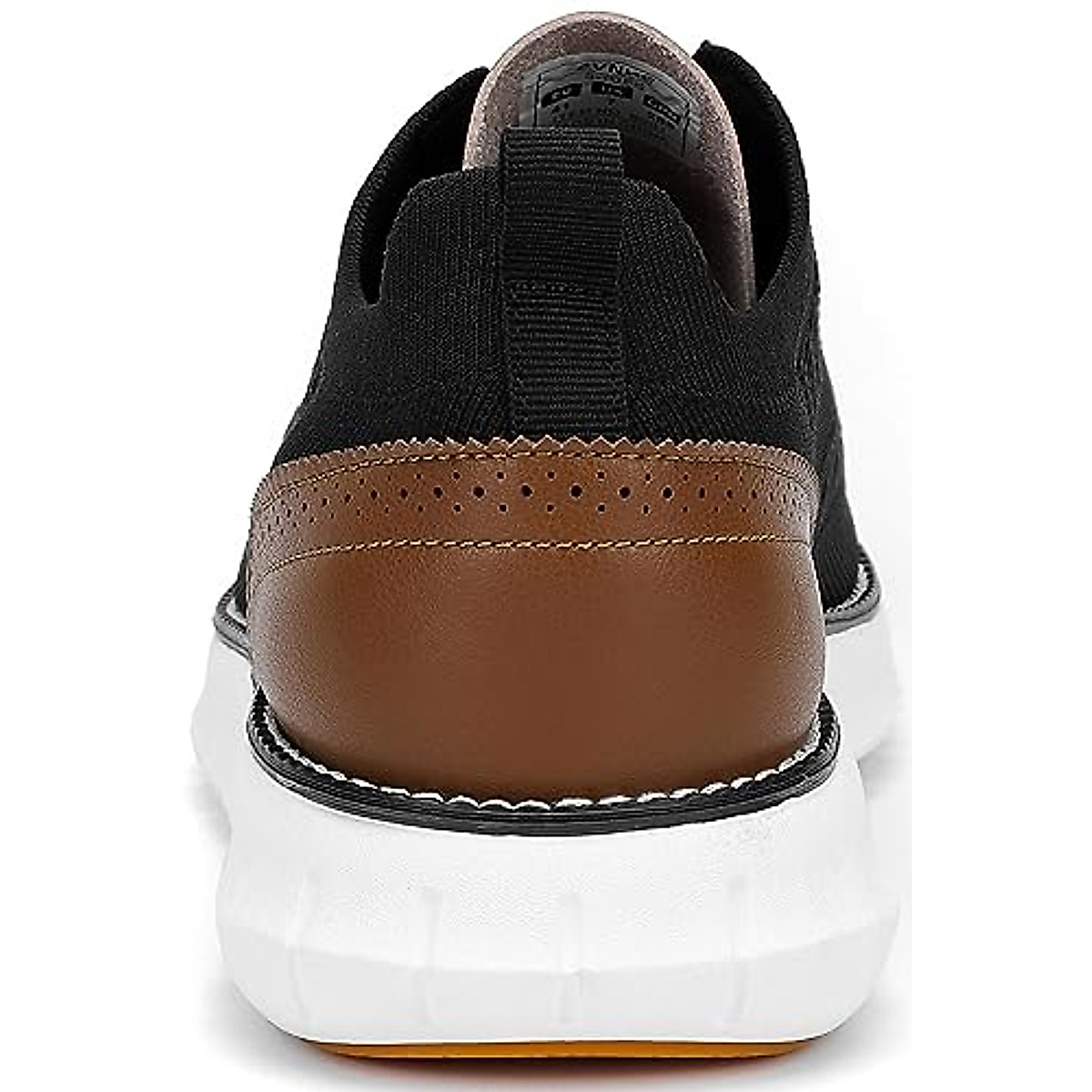 SVNKE Men's Casual Dress Oxfords Shoes Breathable Knit Leisure Fashion Sneakers Lightweight Comfortable Walking Shoes Black 11