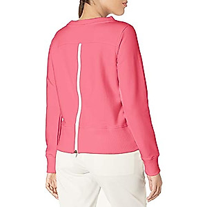 Puma Golf 2020 Women's Crewneck Zip Fleece, Rapture Rose, x Large