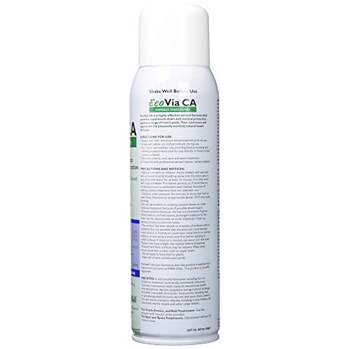 Rockwell Labs EVCA016 EcoVia CA Insecticide Contact Aerosol