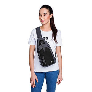 Y&R Direct Sling Bag Sling Backpack,Shoulder Chest Crossbody Bag Purse Nylon Lightweight Multicolor Small Daypack Outdoor Hiking Camping Travel Women Men Gifts