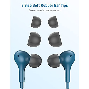 USB C Earbuds for Google Pixel 8 7 Pro 7A 6A 6 iPhone 15,Type C Headphone in Ear Buds Earphones Microphone Wired Headset for Samsung Galaxy Z Flip 5 Fold 4 3 S23 FE Ultra S22 Plus S21 S20 OnePlus 11