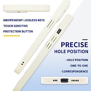 XUOWRKPO for iPhone 13 Pro Case Skull Anime Design for Cover Shark Bear Cartoon Graphics Soft Silicone TPU Protective Phone Cover Fit for Boys Girls Teens Women Men Cool White