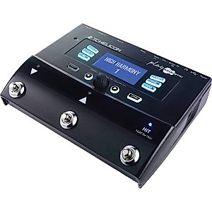 TC Helicon PLAY ACOUSTIC 3-Button Vocal and Acoustic Guitar Effects Stompbox with BodyRez and Looping