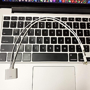 Belcompany Lightning to 30 Pin Cable for iPhone with 3.5mm AUX Audio Port