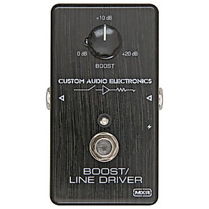 Dunlop MXR MC401 CAE BOOST Custom Audio Electronics Pedal w/ 2 Cables