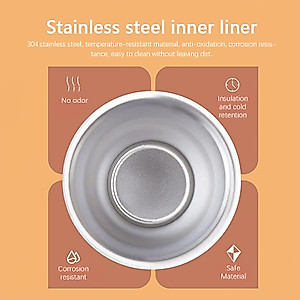 JIUSILIFE Tainless Steel Tumbler - Vacuum Insulated Water Bottle,with Straw,20/30oz,with Leakproof Closeable Straw Lid for Cold Water Drinks, For Sports:school, Work, Car, Travel and Weekends,White,20