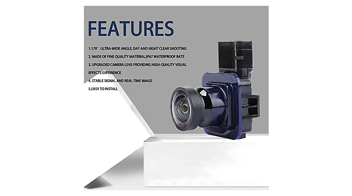 Arokzn Rear View Backup Camera for Ford Fusion 2013-16