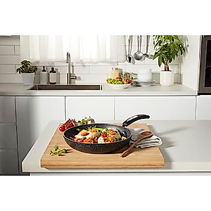 Starfrit The Rock 11" Fry Pan, Bakelite Handle 030936-004-0000,Black