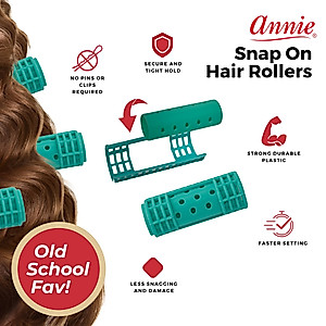 Snap On Magnetic Rollers - Large