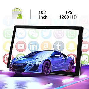 10 inch Android Tablet,Android 12 Tablet,2GB RAM 32GB ROM, Android Tablet with Dual Camera,1280 * 800 IPS HD Display,5000mAh Battery,Bluetooth,Touch Screen WiFi Tablets (Silver)