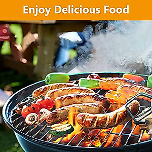 Hisencn BBQ Barbecue Stainless Steel Grill Temperature Temp Gauge Thermometer Replacement for Ducane 30400040, 30400041, 30400042, 30400043, 30400045 Meat Cooking Heat Indicator